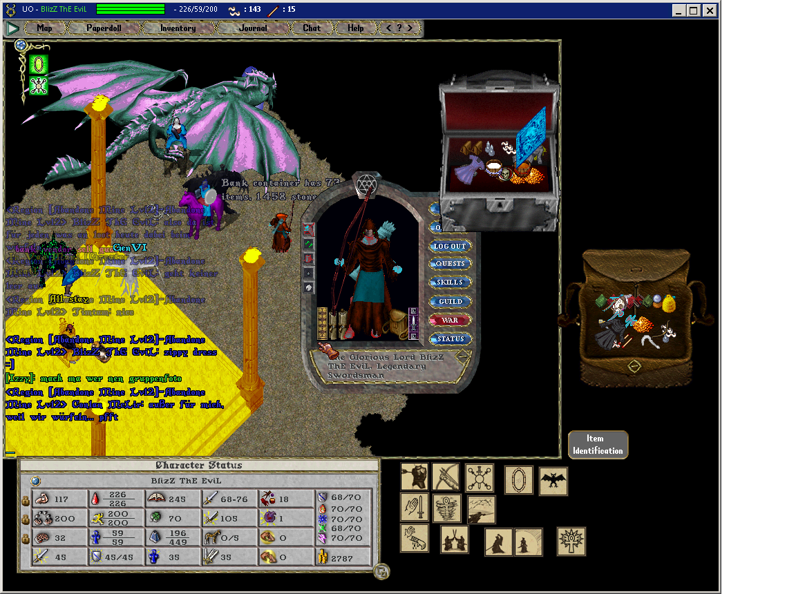Reor New Dungi End Boss - Vetus Mundus - ein Ultima Online Freeshard